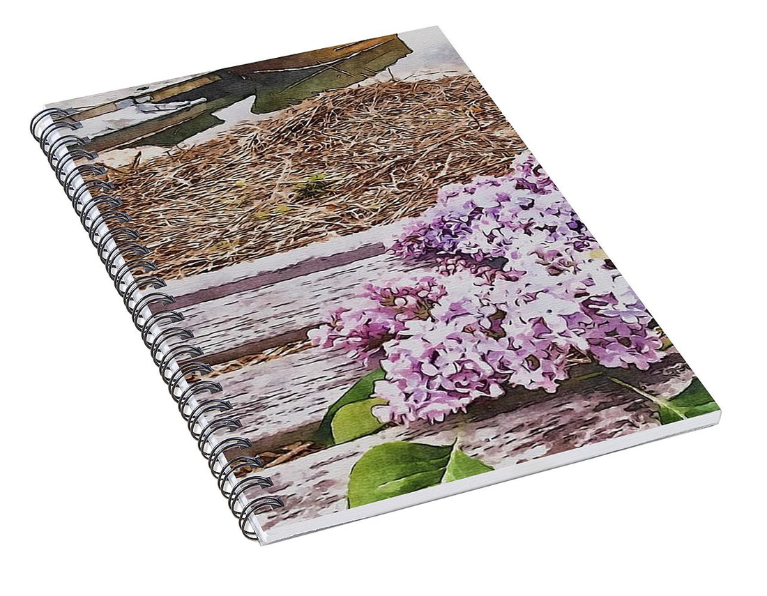 Lilacs - Spiral Notebook – Anna Annette / Edelweiss.Academy